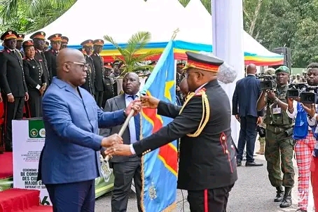 RDC: le lieutenant-Général Jules Banza prend officiellement la tête de ...